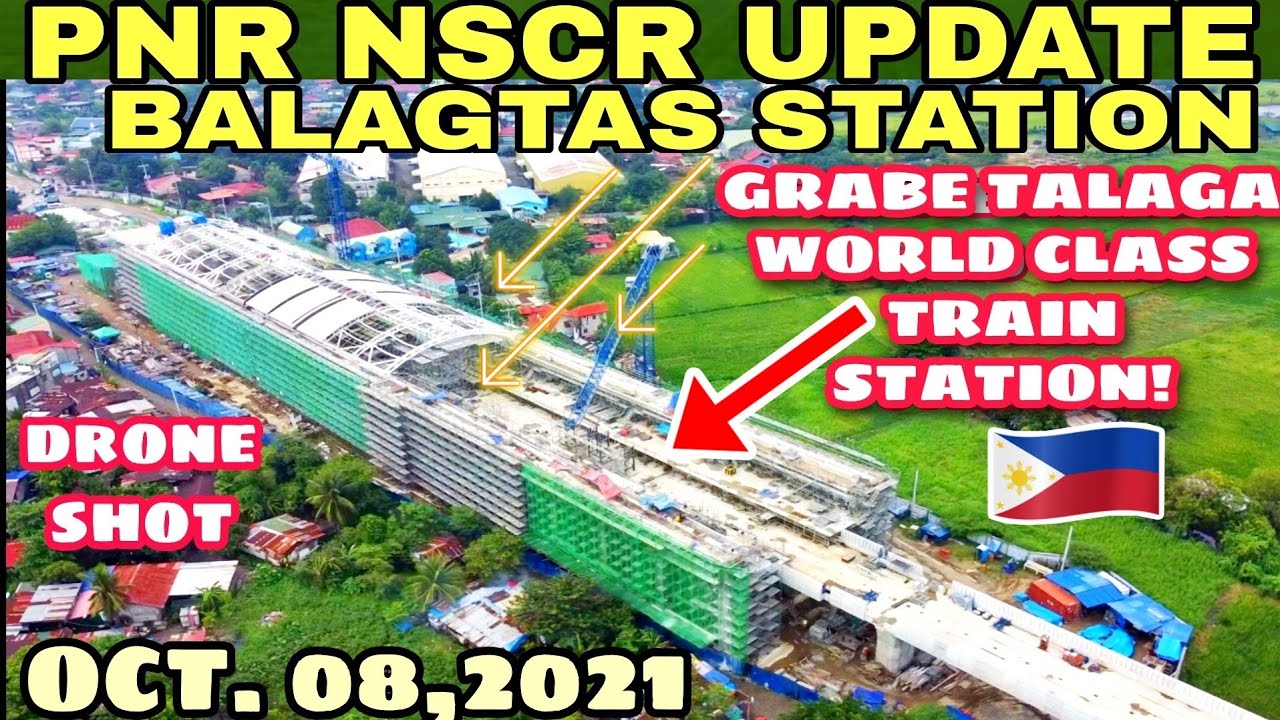 PNR NSCR UPDATE BALAGTAS STATION - YouTube