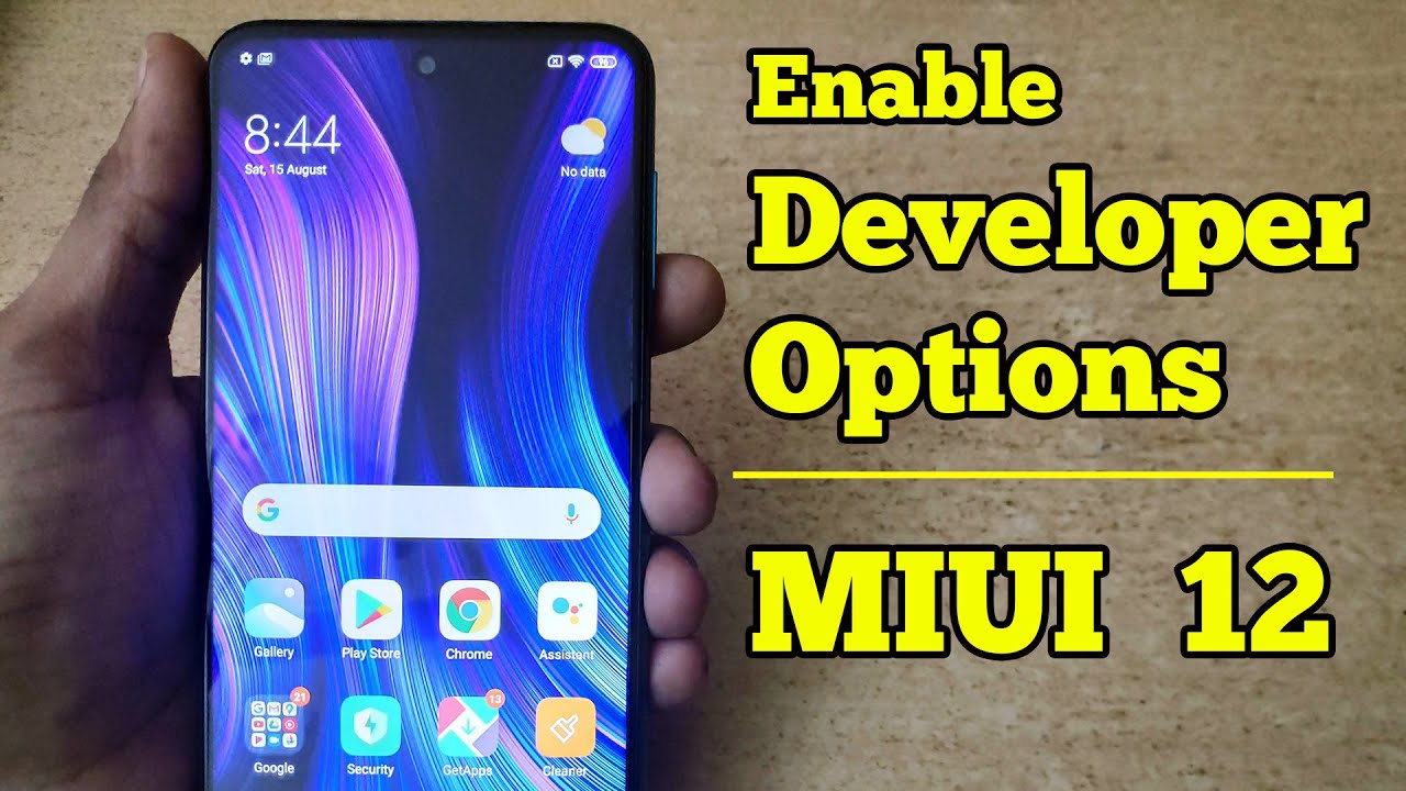Enable Developer Options in MIUI 12 || Xiaomi Redmi Poco Phones - YouTube