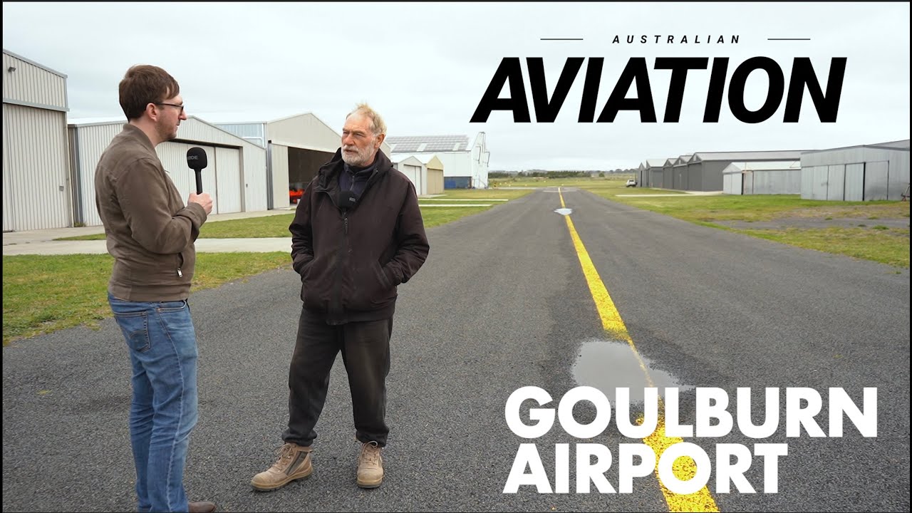 Airport owner John Ferrara takes us on a tour through Goulburn Airport ...