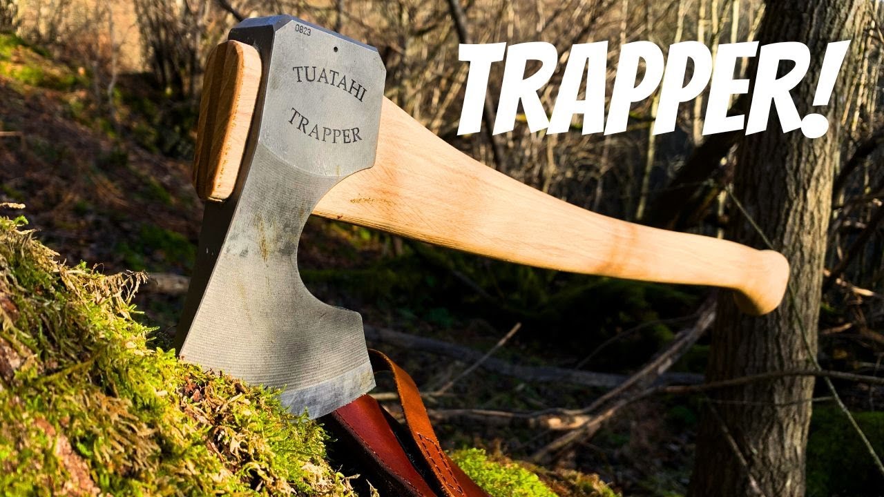 Tuatahi Trapper utility axe, is it suitable for bushcraft? HD 1080p ...