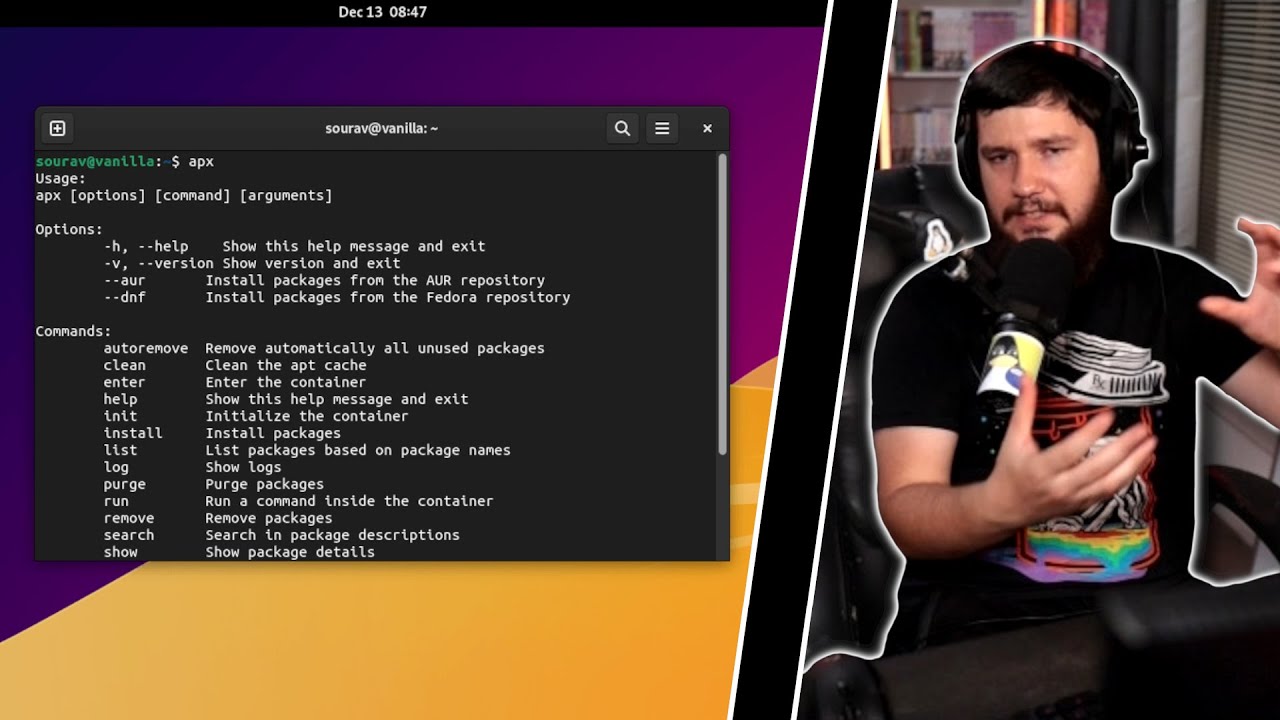 APX The Strange Package Manager Of Vanilla OS - YouTube