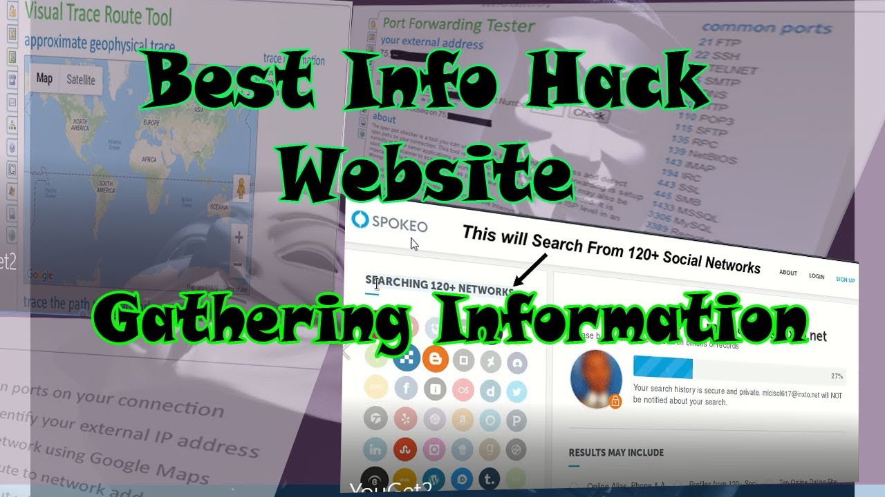 Best Website For Information Gathering Technique 2020 (Best Info 100% ...