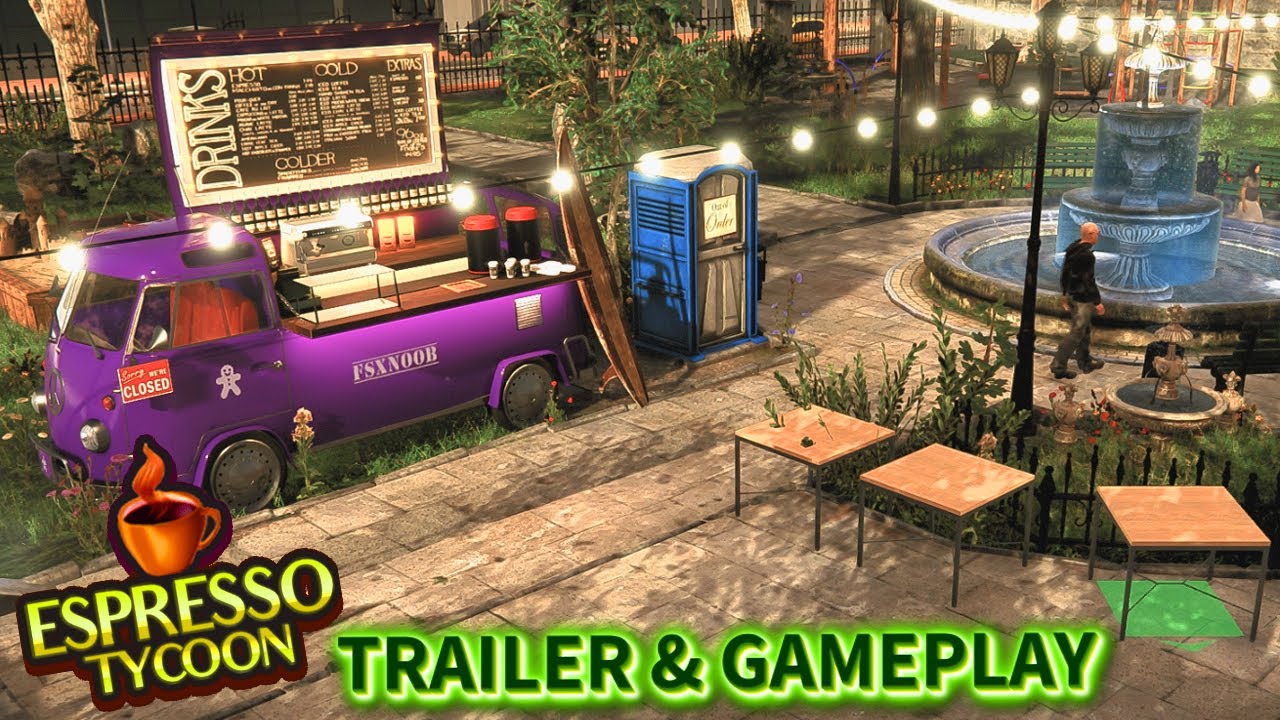 Espresso Tycoon Trailer + Gameplay Moments PC Steam 4K - YouTube