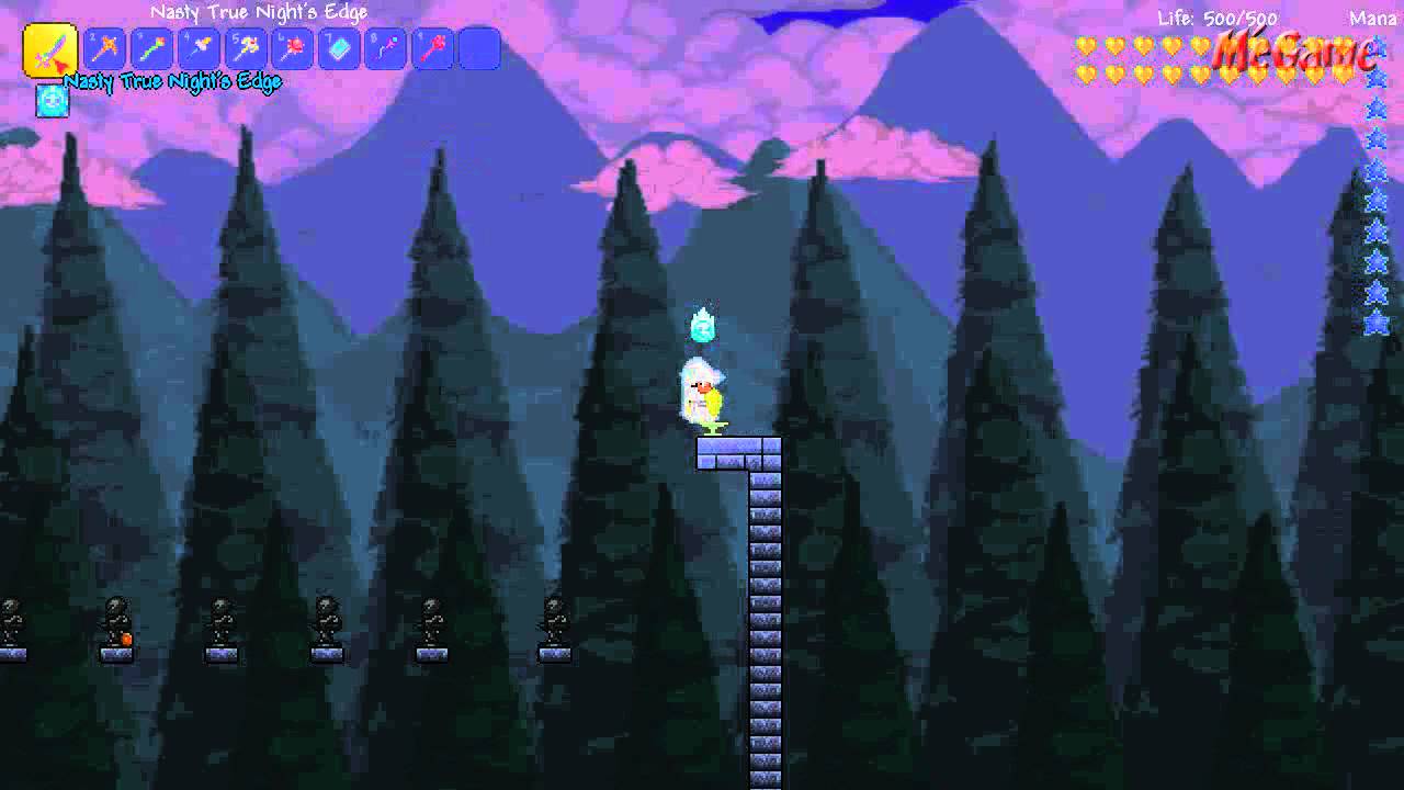 Terraria Weapon Guide: True Night's Edge - YouTube