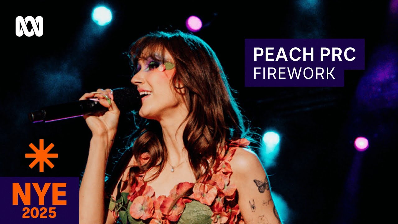Peach PRC covers Firework | Sydney New Year's Eve 2025 | ABC iview ...