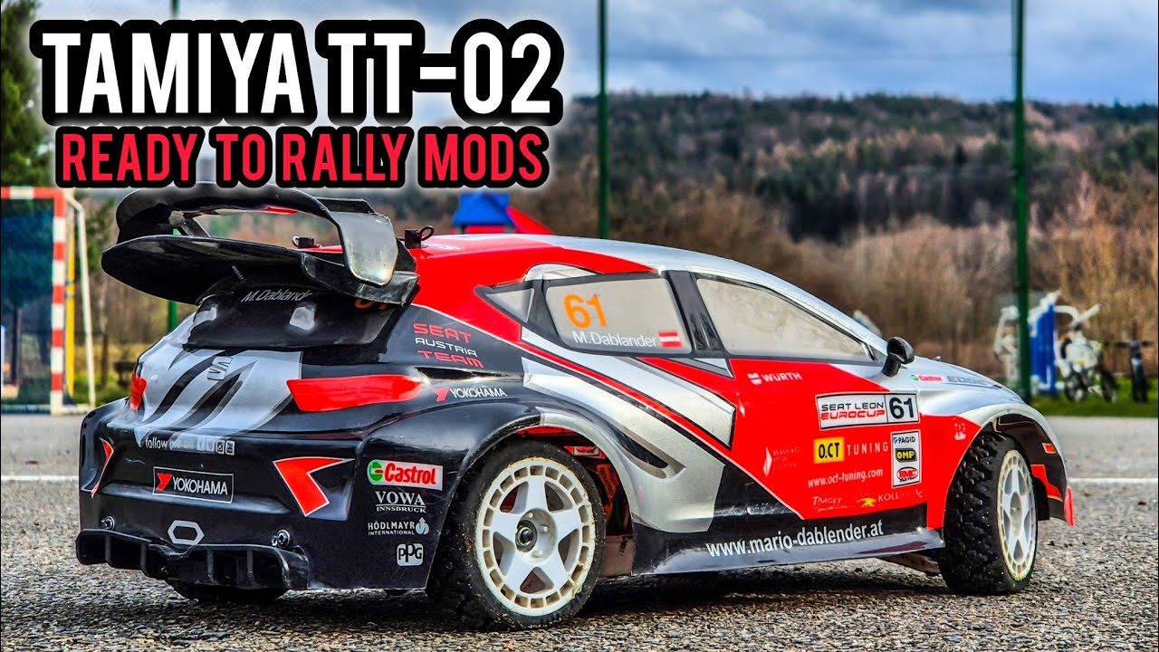 Rally Tamiya TT-02 | Is it good? On Road - Off-Road Test Drive - YouTube