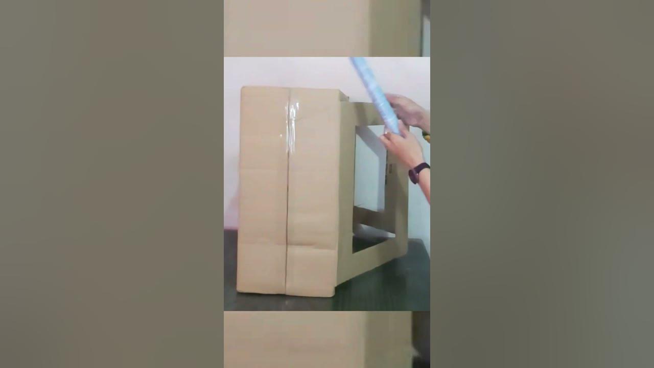 DIY Kitchen Play Set Toy For Kids Made of Cardboard without Using Hot Glue - YouTube