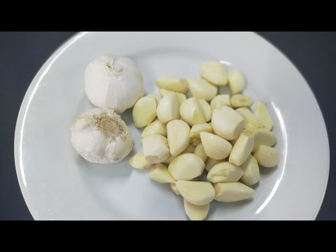 SARIMSAK 1DAKİKADA NASIL  KOLAY SOYULURsarımsaknasılkolaysoyulur