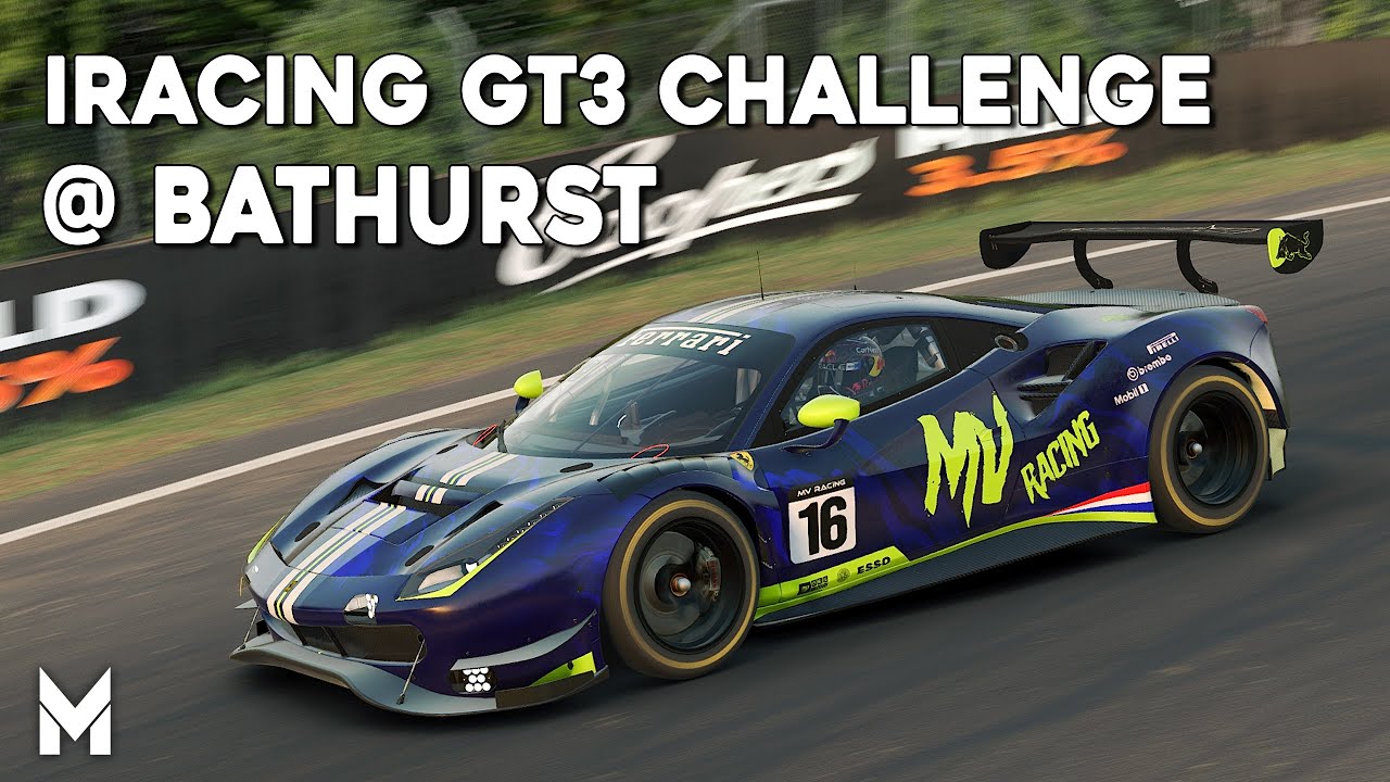 GT3 Fanatec Challenge @ Bathurst | iRacing (VR) - YouTube