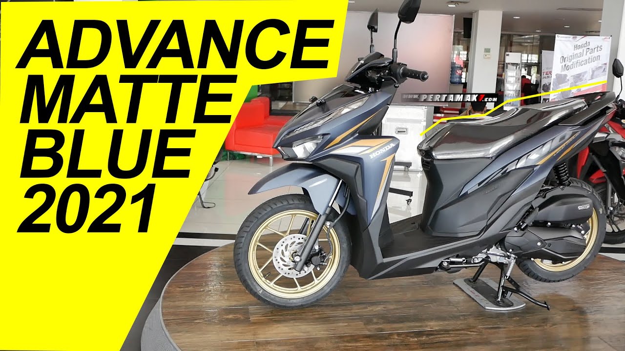 REVIEW Honda Vario 125 Biru Special Edition Advance Matte Blue 2021 ...