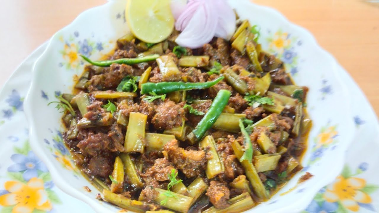 Keema Gawarfali recipe|cluster beans with meat mince recipe #easyrecipe ...