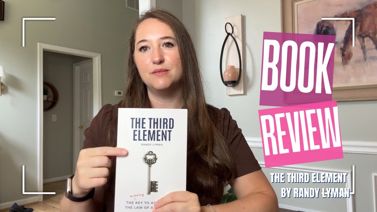 Wow! The missing element to manifesting is given in this book The Third Element by Randy Lyman ...