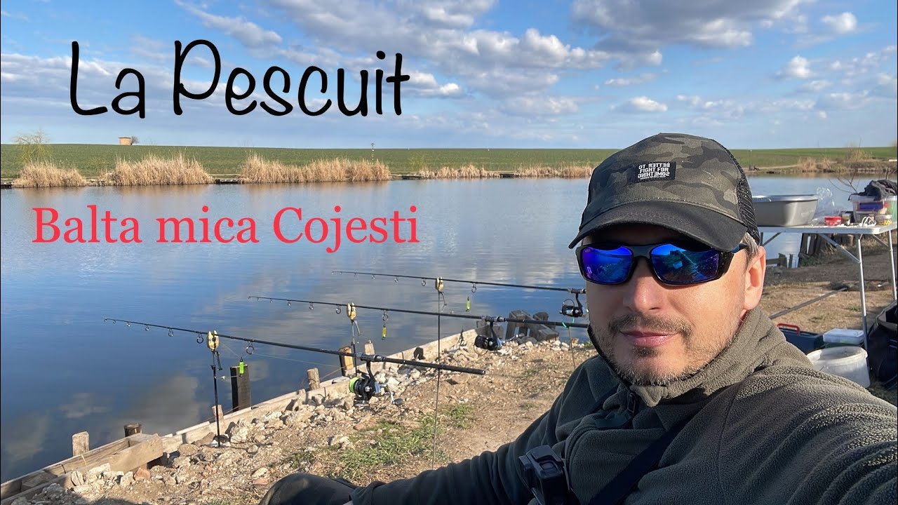 Pescuit la caras si crap pe Balta mica Cojesti martie 2023 - YouTube