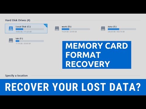 Free Memory Card Recovery Software to Recover Lost Files