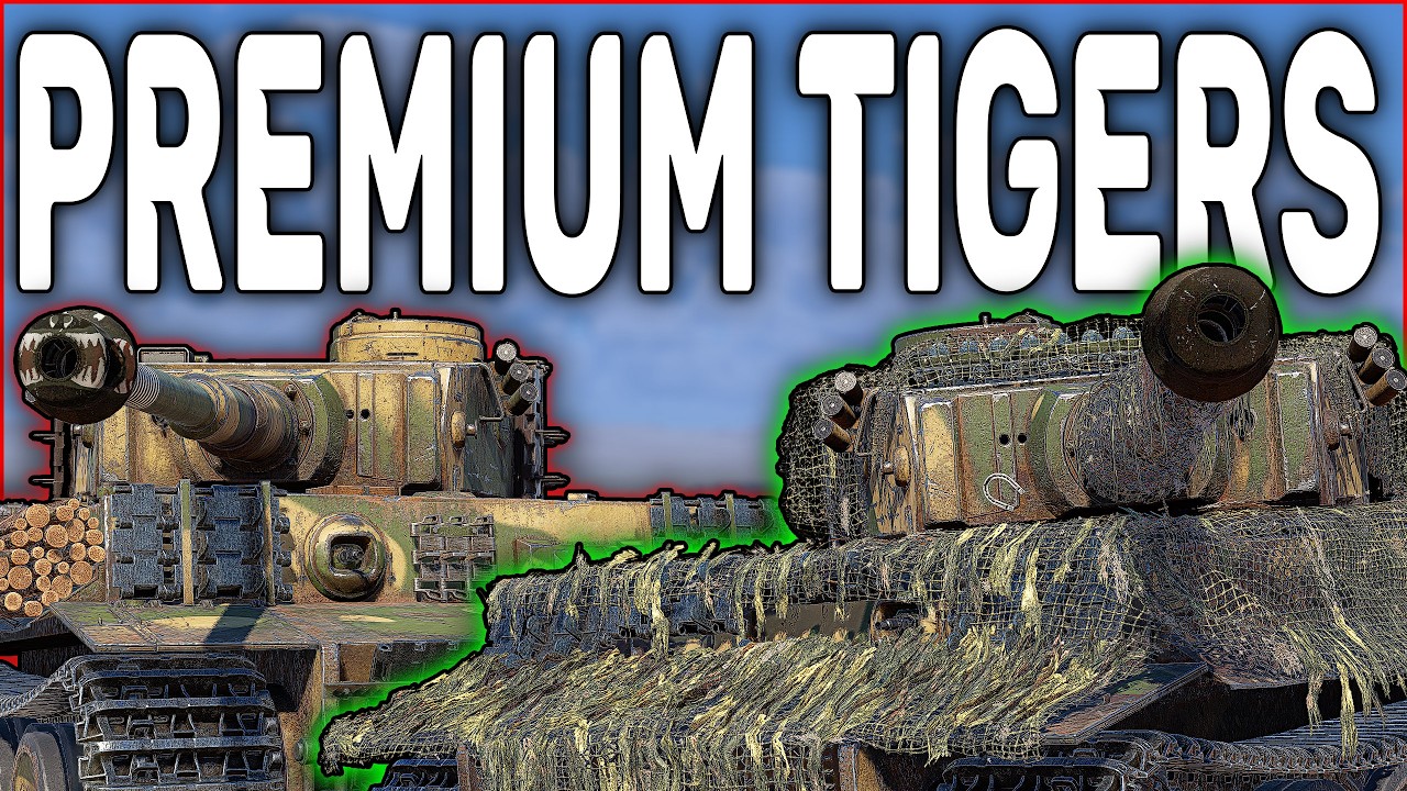 The Tiger Bundle one of the best Premium pack in War Thunder - YouTube