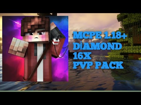 Diamond [16x] | MCPE PvP TEXTURE PACK - YouTube