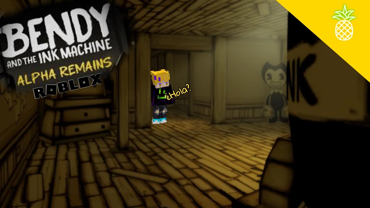 Bendy Clasico???!! (Roblox: Bendy Alpha Remains) - YouTube