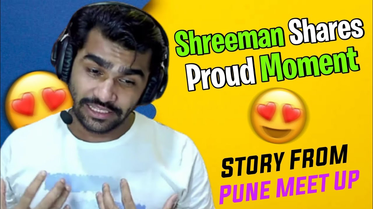 Shreeman Legend Shares Proud Moment 😍 | Story From Pune Meet Up - YouTube