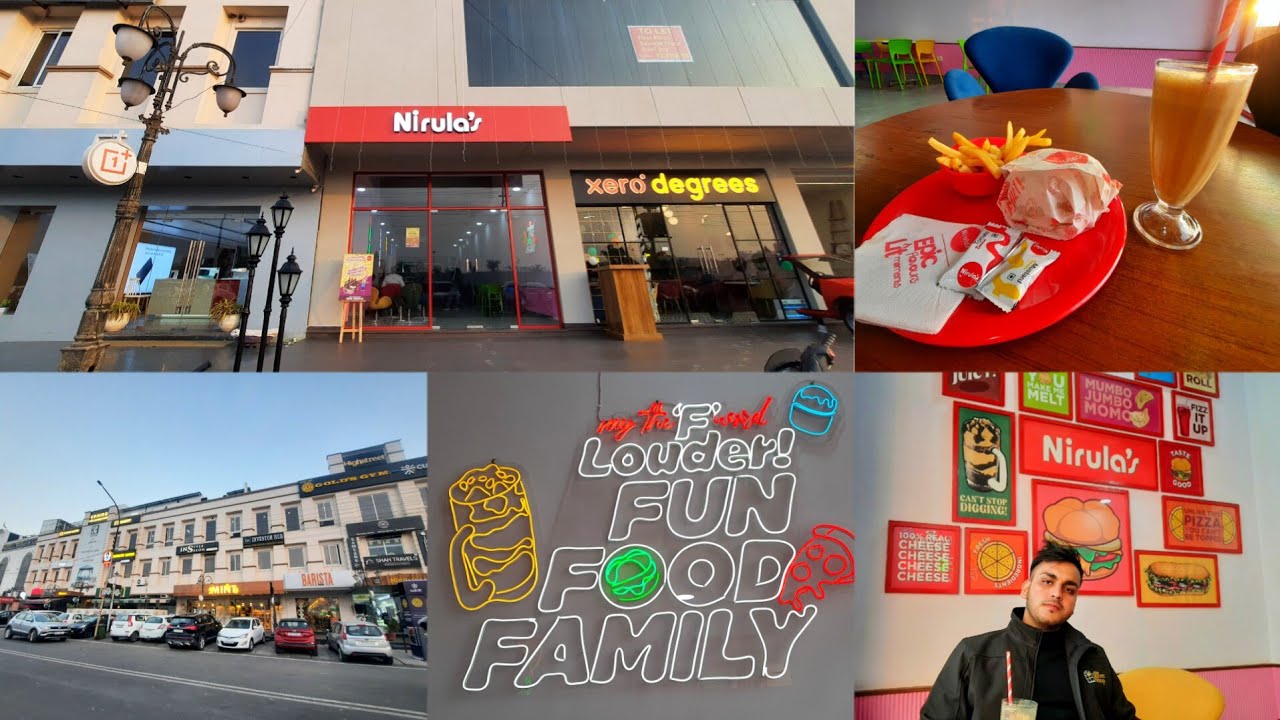 NIRULA"S BURGER Now in MORADABAD Vlog 🍔 Famous Delhi CP Franchise 🤤 ...
