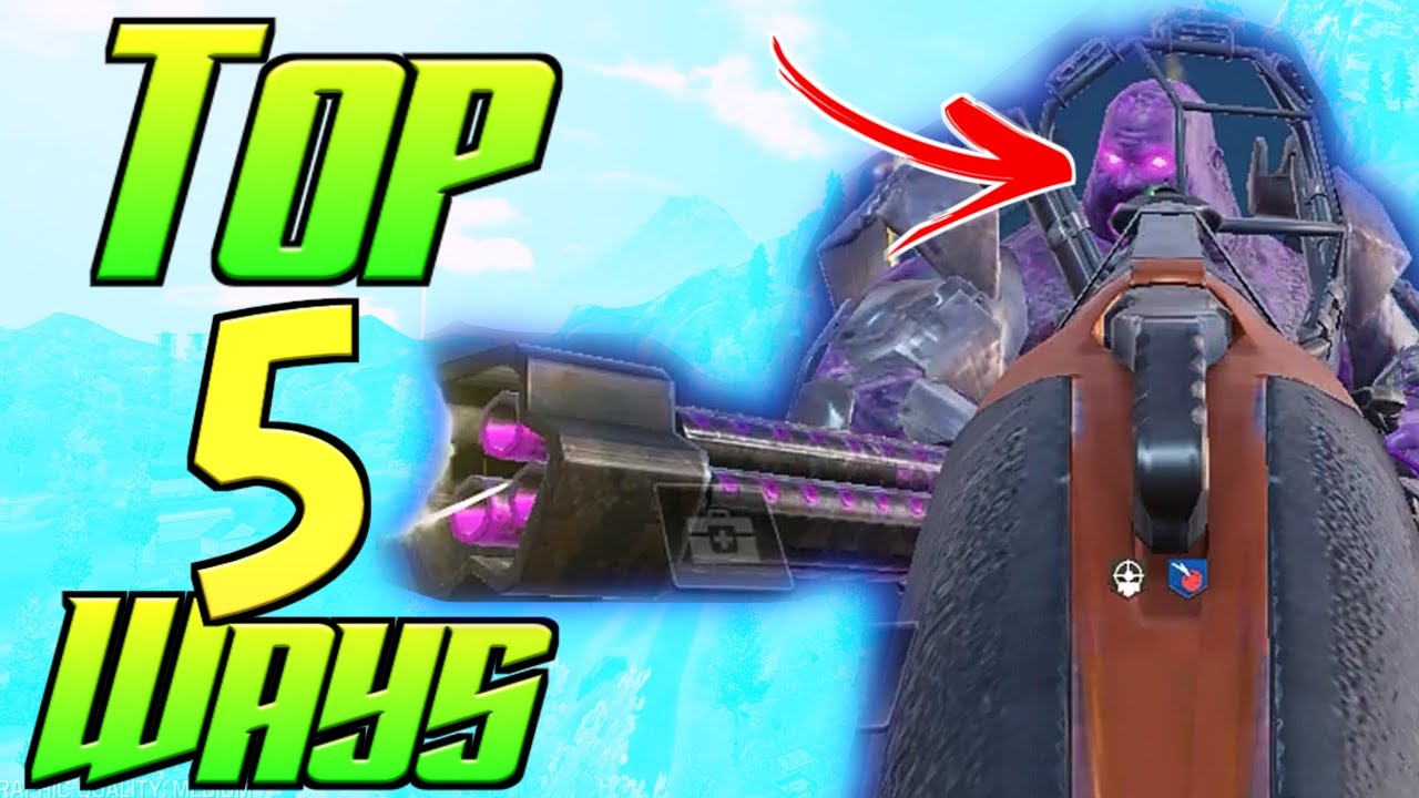 Top 5 Ways To Kill Heavy Gunner Faster In CODM Undead Siege | Call of ...