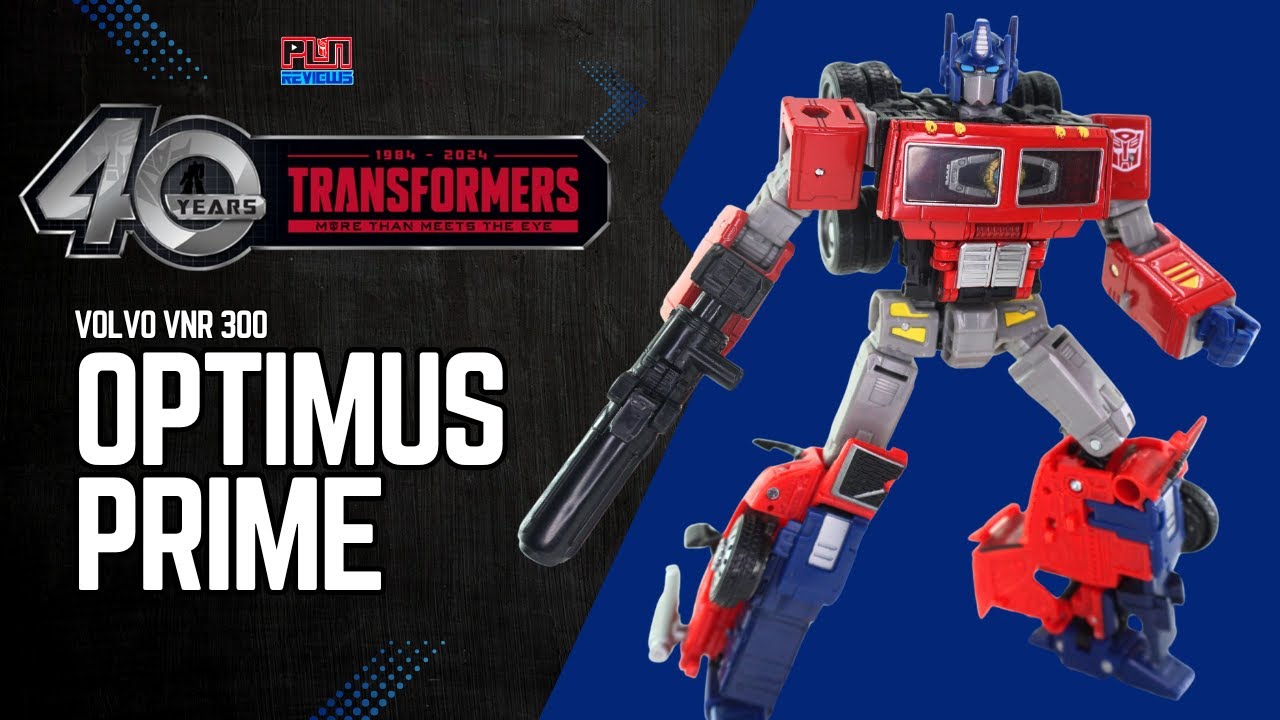 Transformers Generations 40th VNR OPTIMUS PRIME Review - YouTube