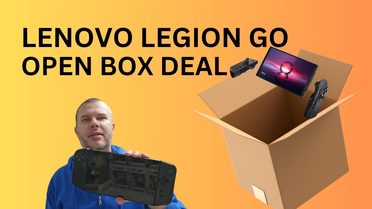 Lenovo Legion Go Open Box Deal - YouTube