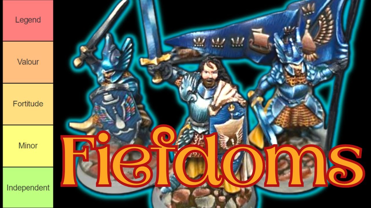 Fiefdoms Tier List - Middle Earth Strategy Battle Game | MESBG - YouTube