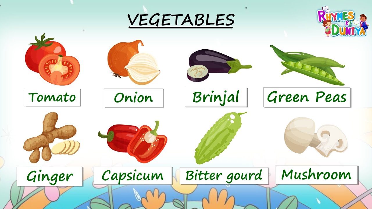 Vegetable Names Made Easy: Fun Learning for Kids! Let's Get Veggie! Fun ...