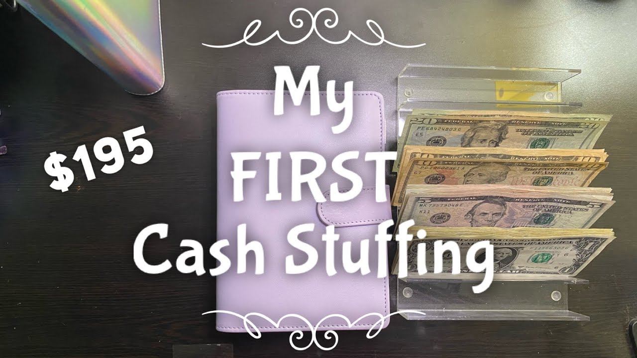 My very FIRST Cash Stuffing video! $195 for 2nd Week in March! | Cash ...