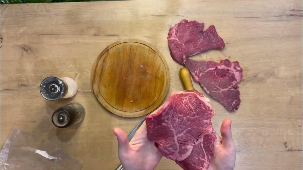 Стейк за 8 минут ! 🥩 Мягкий стейк на гриле ! ХОТЬ ГУБАМИ ЕШЬ! Мираторг ...
