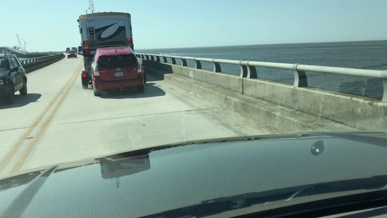 OBX Update Oregon Inlet Bridge April 2017 - YouTube