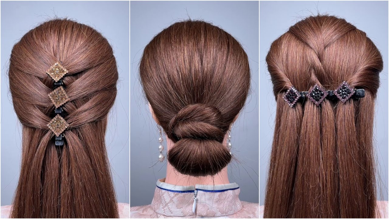 Easy DIY Hairstyles Tutorial | Quick and Beautiful Hair Ideas - YouTube