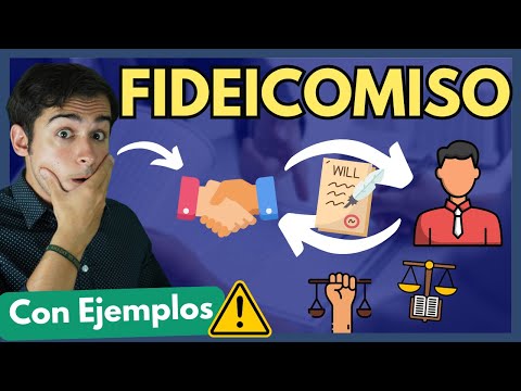🔵  FIDEICOMISO TESTAMENTARIO【TODO 😱 con EJEMPLOS en MINUTOS】