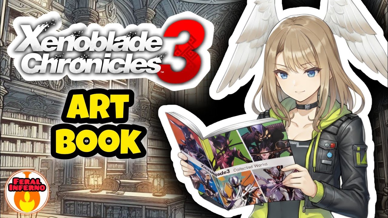 Xenoblade Chronicles 3 Collected Works - Special Edition Artbook! - YouTube