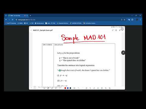 [MAD101] ôn thi FE MAD101 - Mèo leo đèo - YouTube
