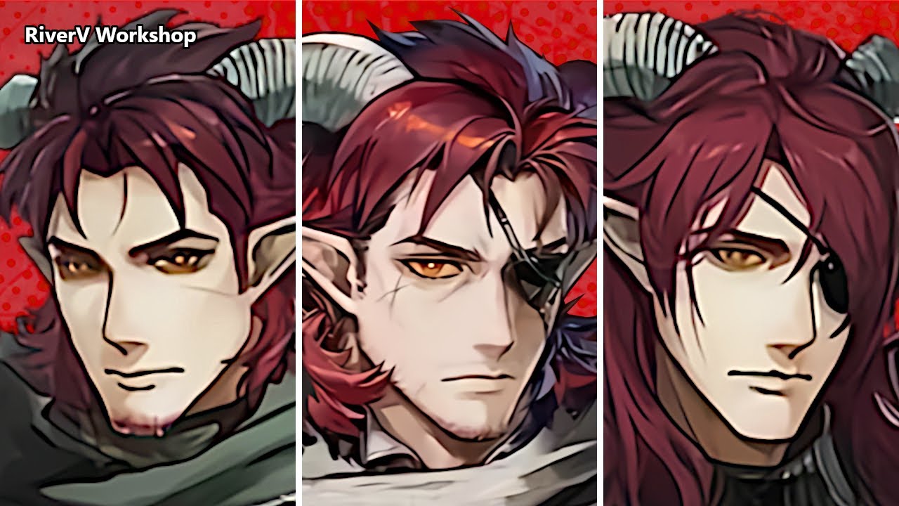 Hoederer Art Comparison | Arknights/明日方舟 ヘドリー 比較 - YouTube