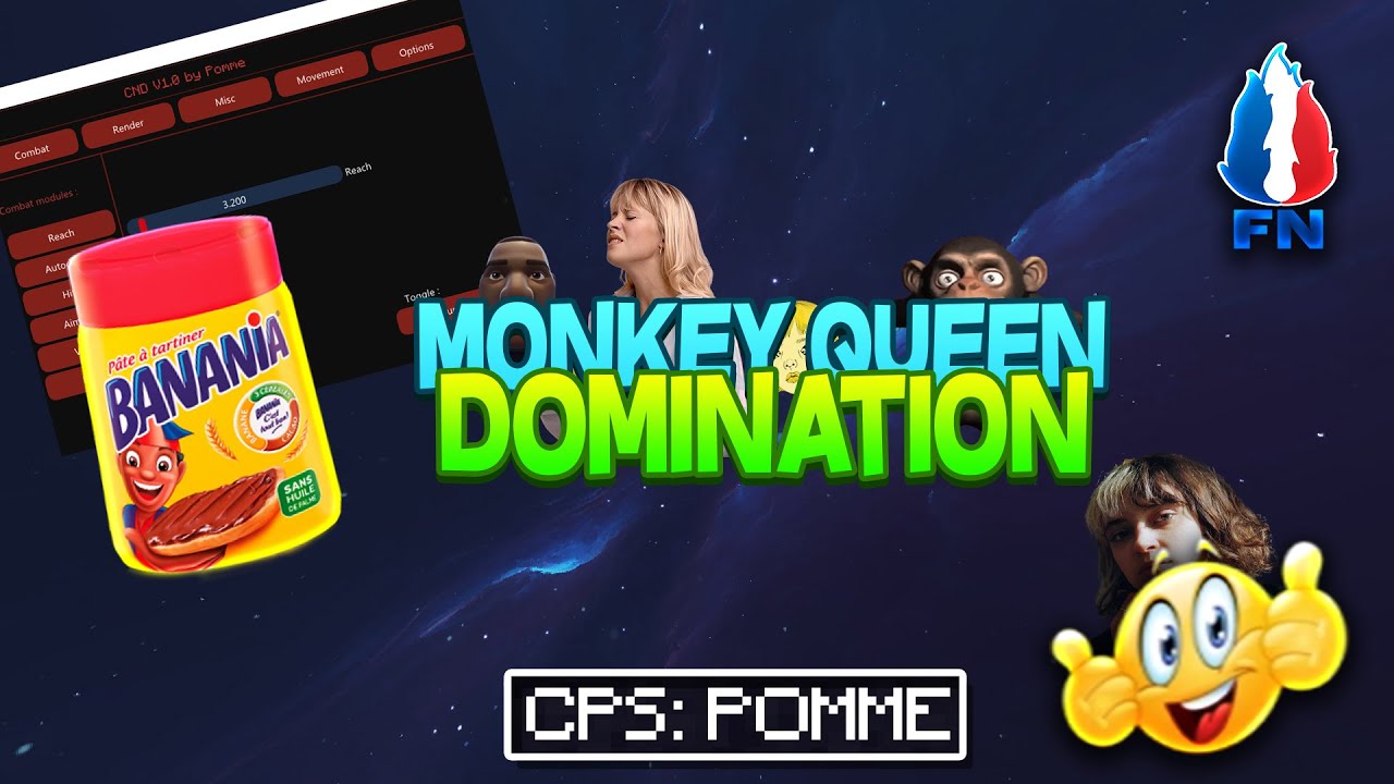 monkey queen domination (first video) - YouTube