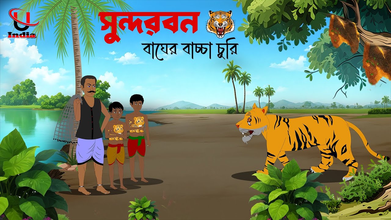 Sundorbon Tiger।।Sundarban Golpo।।Sundarban Cartoon।।Unique Cartoon ...