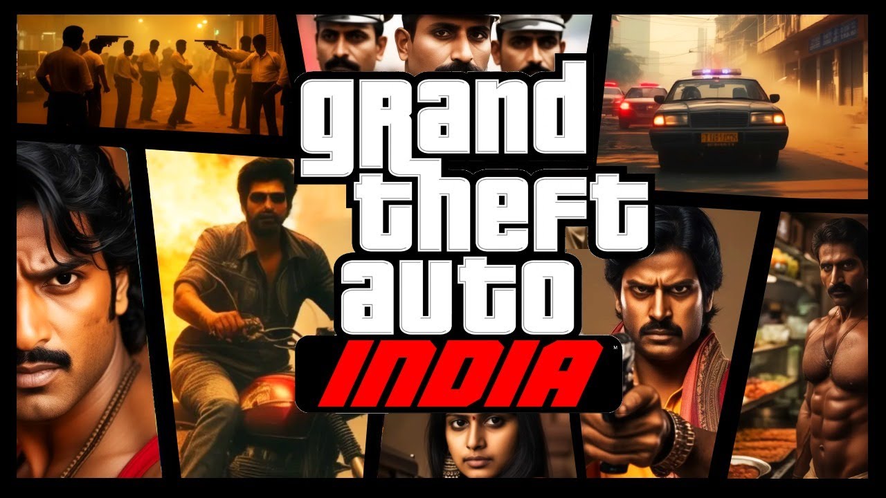 GTA 5 Gameplay but it's in INDIA | Reimagined by AI | Grand Theft Auto ...