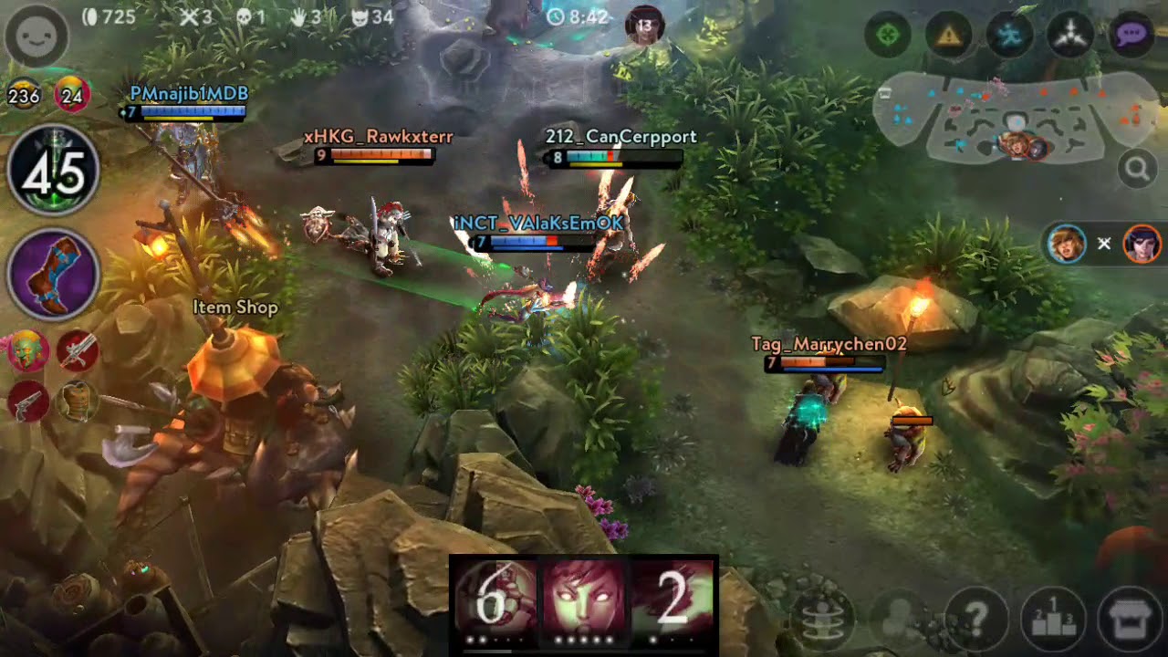 Vainglory gameplay [Rona] - YouTube