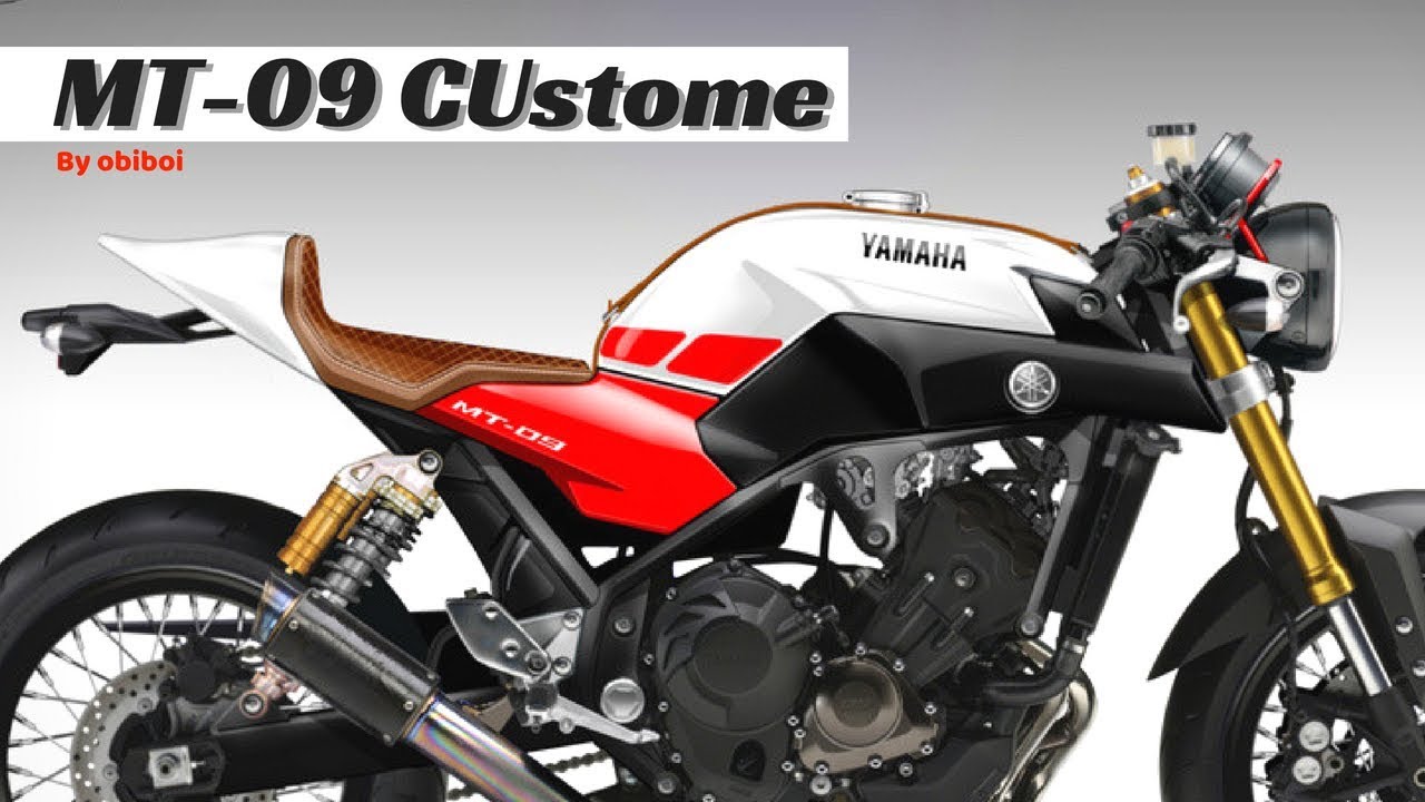 NEW Yamaha MT-09 TRIPLE CAFE' CONCEPT (Yamaha FZ-09 Cafe Racer) by ...