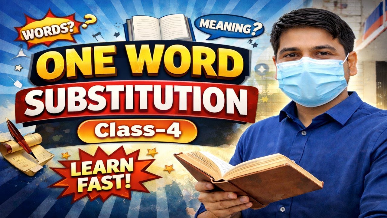 One Word Substitution| Class-4 | OSSC, OSSSC,Railway Exams l polai math ...