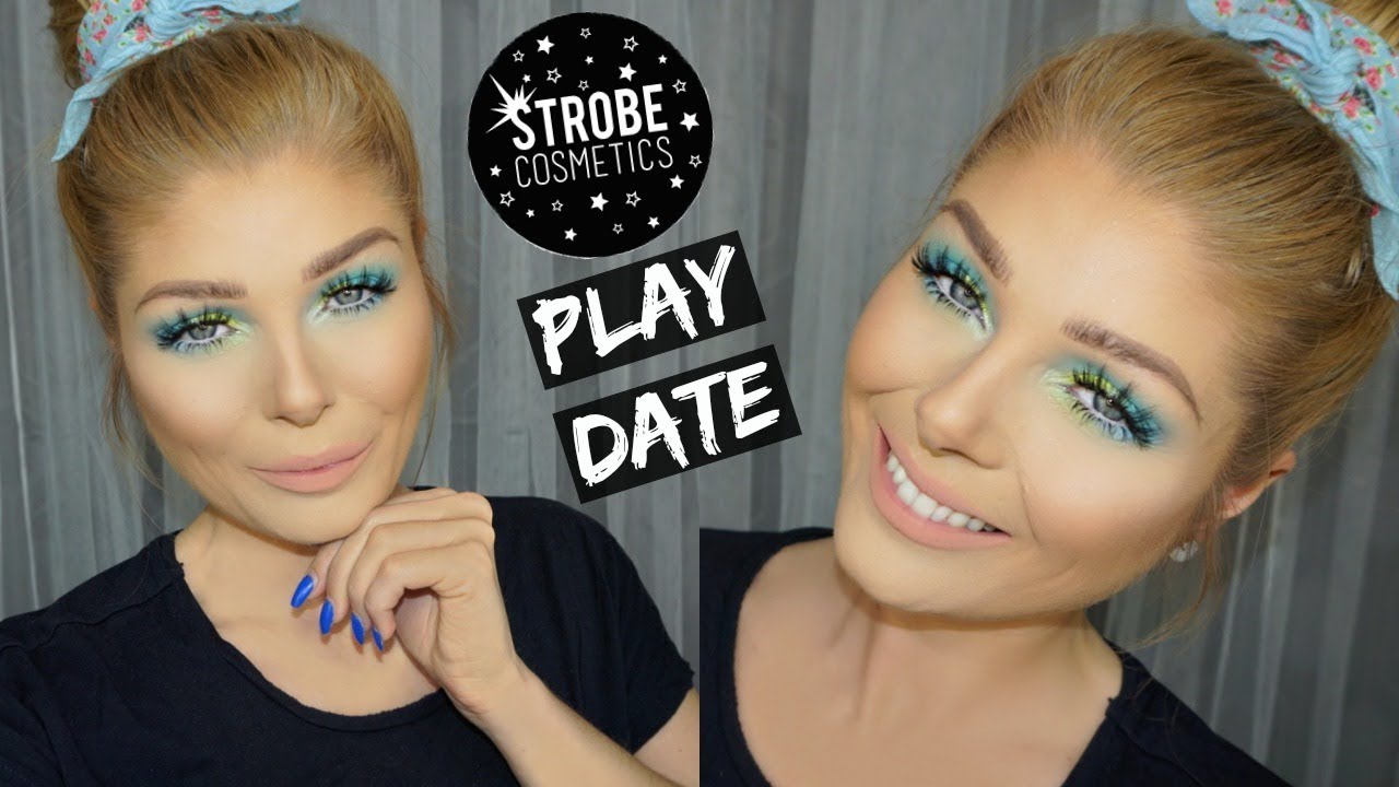 Strobe Cosmetics Playdate | Makeup Tutorial - YouTube