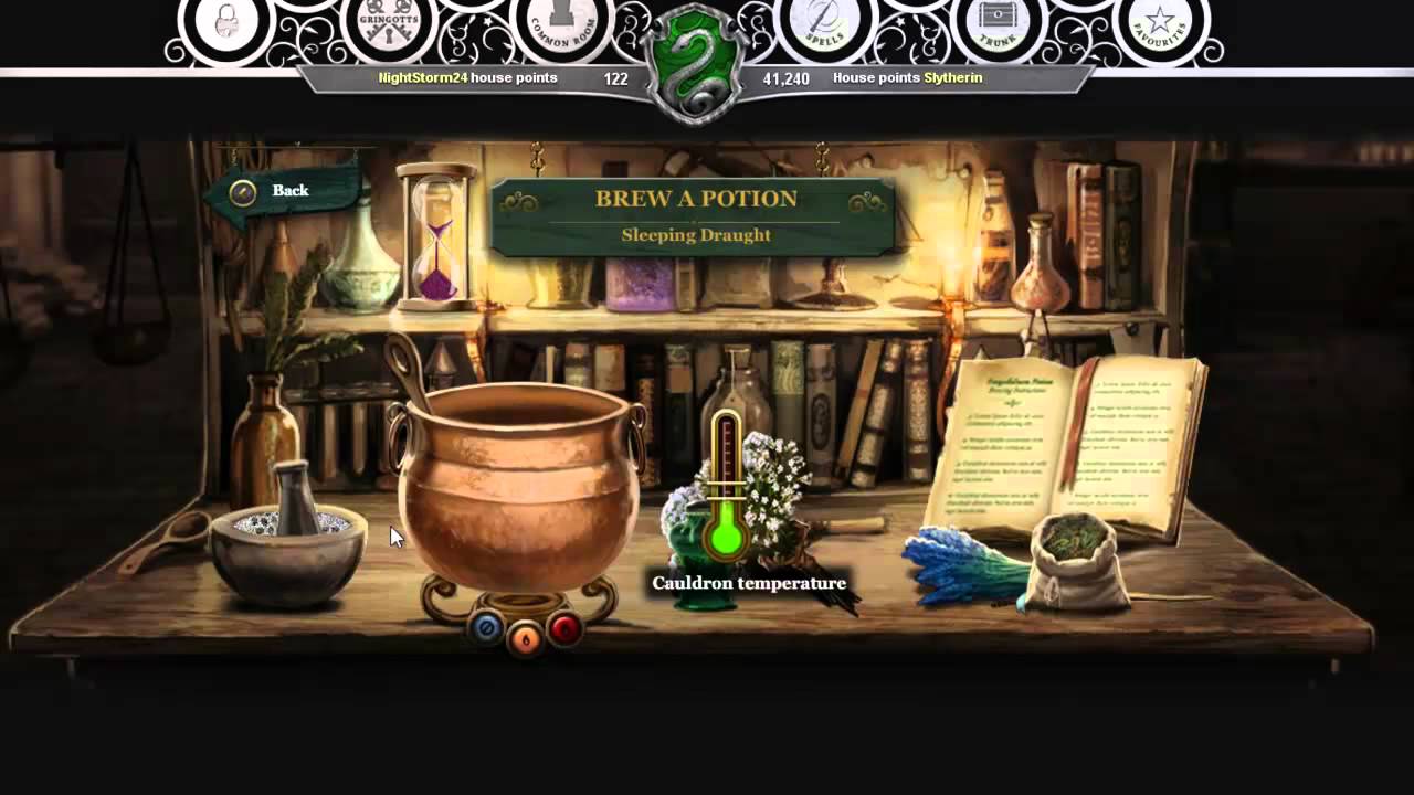 Como fazer a poção Sleeping Draught (POTTERMORE) - YouTube