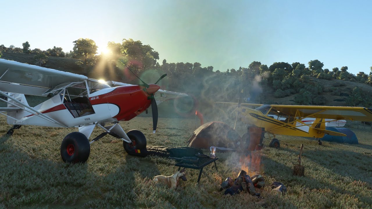 First look at the Parallel 42 Campout Utility in Microsoft Flight ...