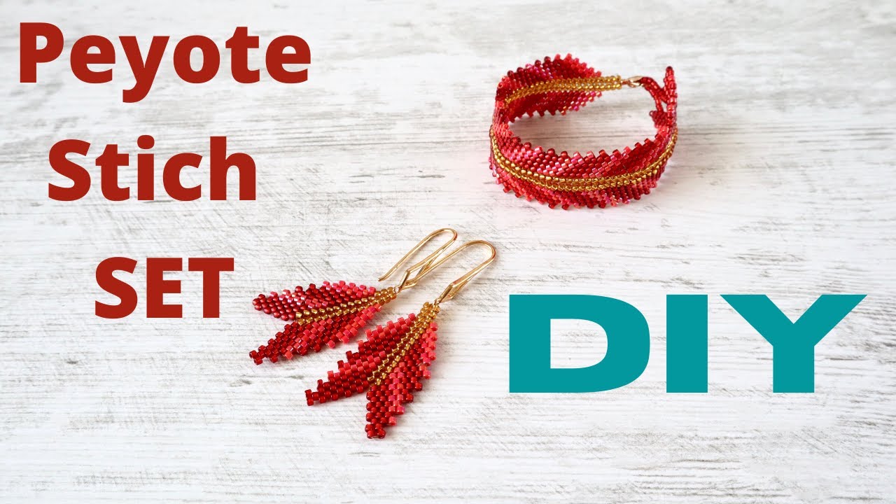 DIY Peyote Stitch Bracelet Tutorial | Seed Bead Jewelry Making - YouTube