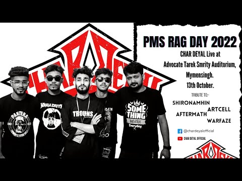 CHAR DEYAL LIVE at PMS Rag Day 2022. - YouTube