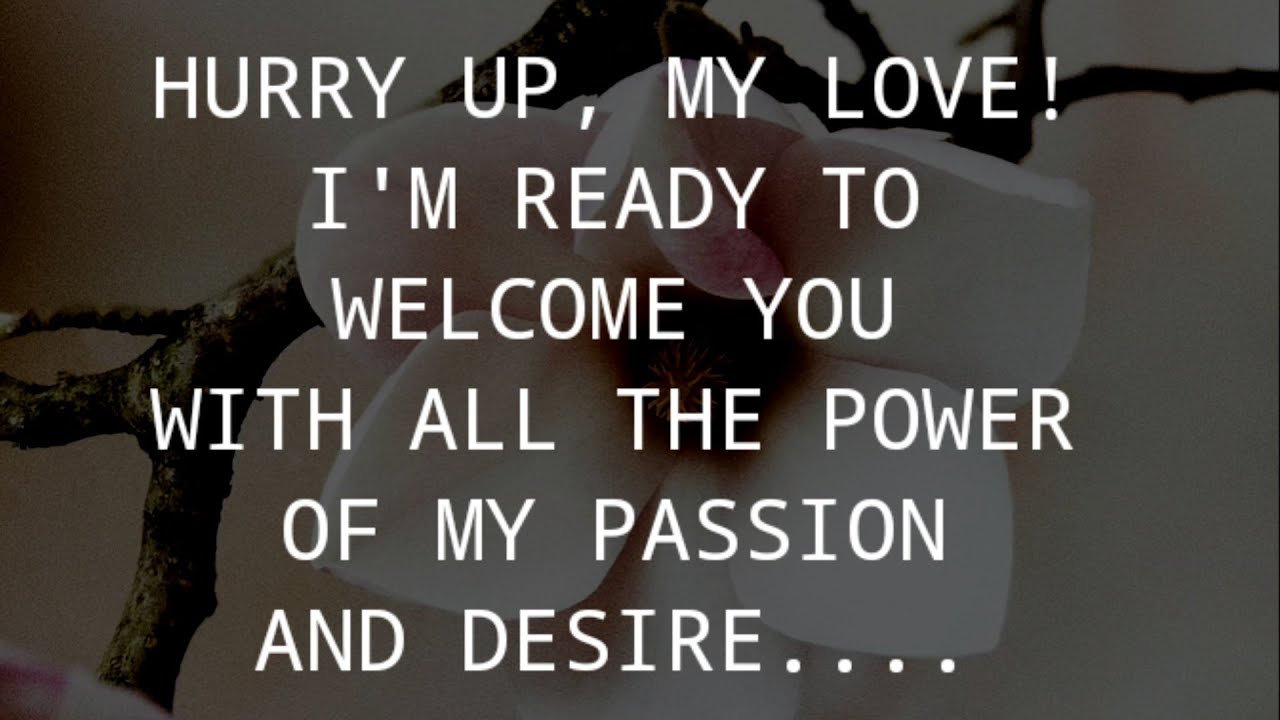 Dm to Df ️ // I'M READY TO WELCOME YOU WITH ALL THE POWER OF MY PASSION ...