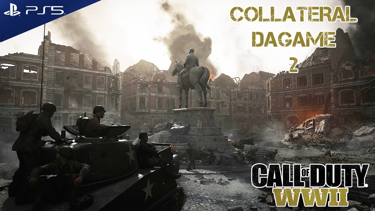 Call of Duty World War II Collateral Damage (2) | Gameplay | PS5 - YouTube