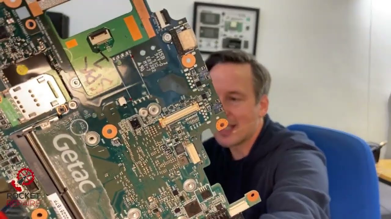 Getac Laptop USB Repair - YouTube